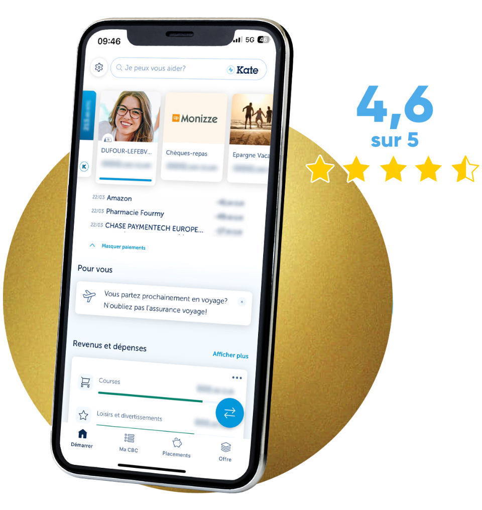 CBC Mobile, bien plus qu’une app mobile banking. - CBC Banque et Assurance