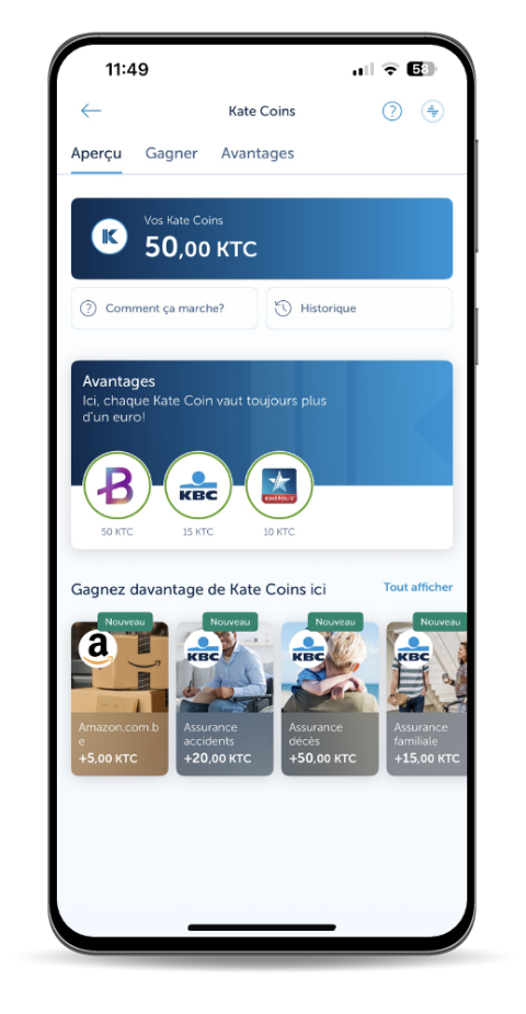 Faites-en plus avec vos Kate Coins - CBC Banque et Assurance